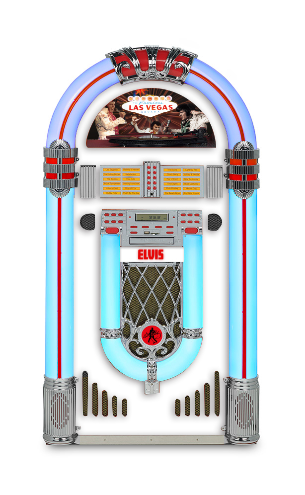 Elvis Presley Jukebox EP5000 Wit Limeted edition – JukeSales.nl